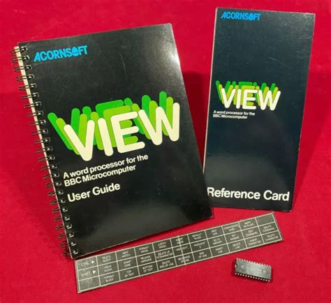 Acornsoft View For The Bbc Micro Master Etc Rom Manuals And Function