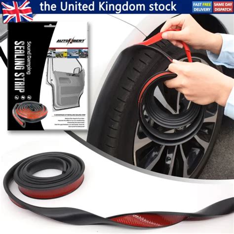 3m Car Truck Wheel Arches Fender Flares Cover Trim Lips Seal Strip