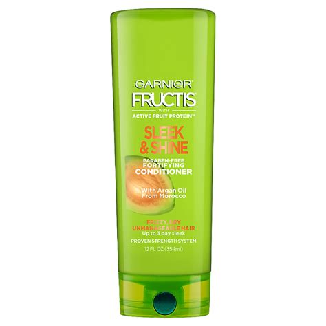Garnier Fructis Fortifying Shampoo Sleek And Shine 370ml Ebay