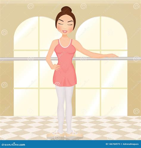 Ballet Grand Plie Position Stock Illustration Illustration Of Sport