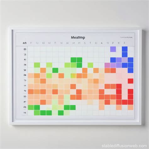 Daily Focus Tracker Heatmap Stable Diffusion Online