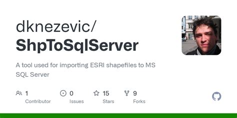 Github Dknezevicshptosqlserver A Tool Used For Importing Esri