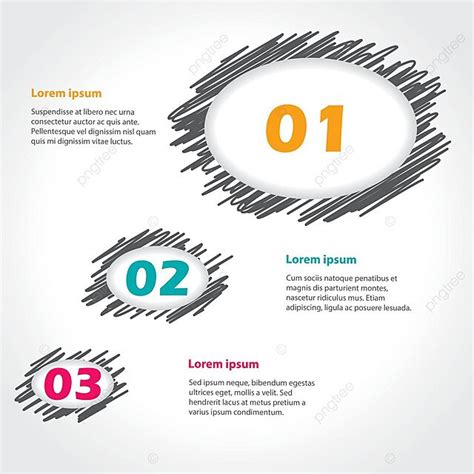 Speech Bubble Theme Infographics Design Label Hand Drawn Layout Vector
