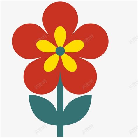花朵图形扁平化不规则png图片免费下载 素材7mNgekWeg 新图网