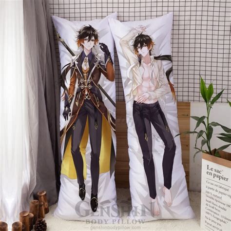 Zhongli Genshin Body Pillow Genshin Body Pillow