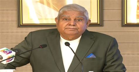 Next 25 Years Crucial For India Because Vice President Jagdeep