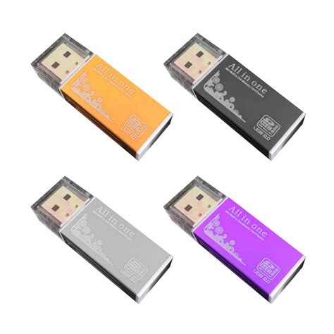NOYOKERE PRO Smart Card Reader Multi Memory Card Reader Memory Stick Pro Duo Micro For SD TF M2