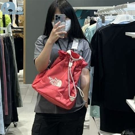 台灣現貨3天到貨 The North Face 北臉 韓國熱銷款 防潑水 大容量 單肩包 束口包 手提包 斜肩包 蝦皮購物