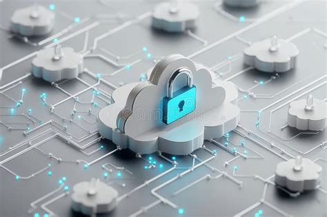 Cloud Security Measures Digital Data Management Infographic Tech