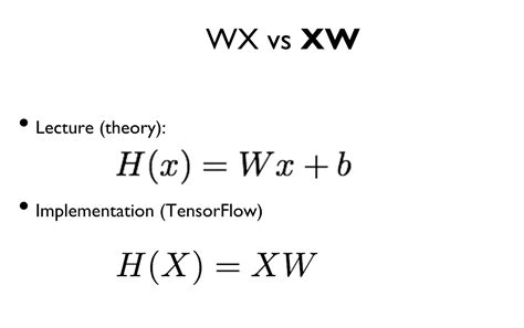 모두를 위한 딥러닝 4장 Multi Variable Linear Regression