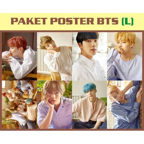 Jual Bts Love Yourself Poster Set Shopee Indonesia