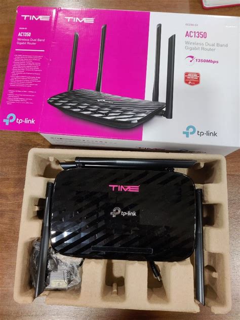 Tplink Tp Link Wireless Dual Band Gigabit Router Ac Ec G Computers Tech Parts