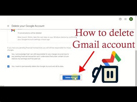 How To Delete Google Account How To Delete Gmail Account Rishat Tech