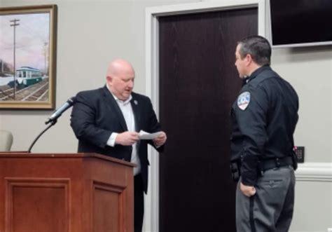 Nader Welcomed As New Fort Mitchell Police Chief Uniform Looks Great