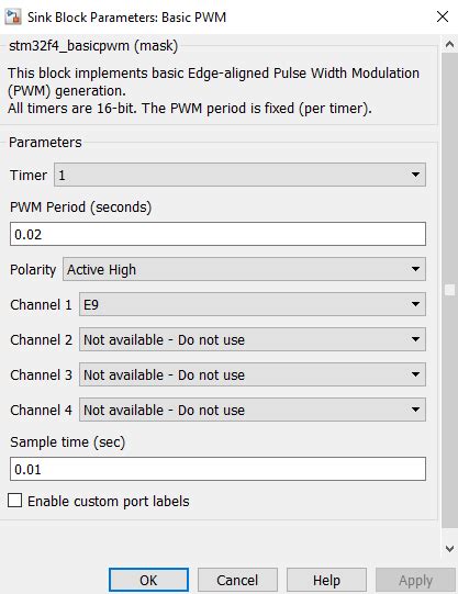 Matlab Simulinkde Stm32f4 İle Dc Motor Hız Kontrolü