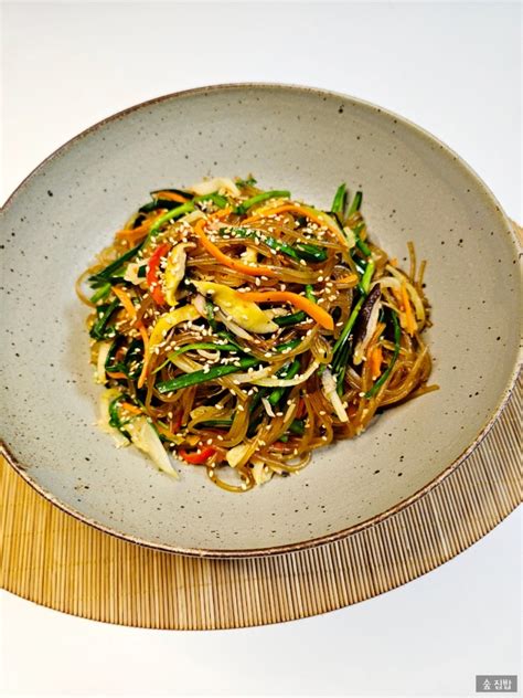 간단 잡채 레시피 원팬 잡채 양념 잡채 불지 않게 만드는 법 네이버 블로그