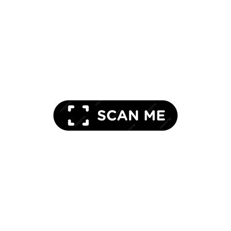 Premium Vector Scan Me Icon Set Qr Code And Digital Arrow Vector Symbol In A Black Filled And
