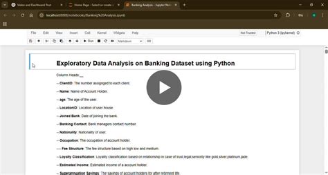 Python Datascience Bankinganalysis Eda Jupyternotebook Om Gonjari