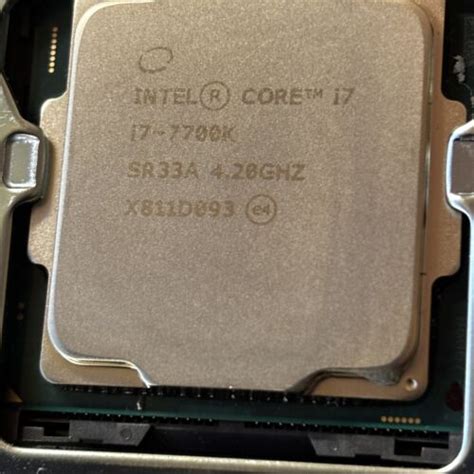 Intel Core I7 7700k 42ghz Lga 1151 Kaby Lake 7gen Quad Core Processor