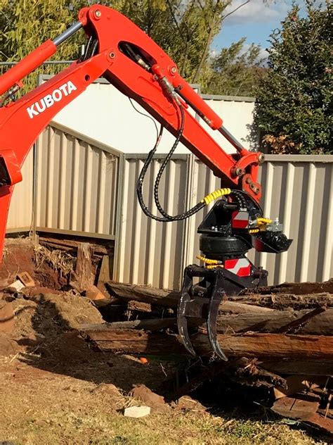 Degree Rotating Hydraulic Excavator Grab