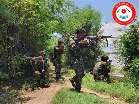 ဆားလင်းကြီးမြို့၌ တပ်စွဲထားသော စစ်ကောင်စီ တပ်သားများကို ဝင်ရောက်တိုက်ခိုက်မှု စစ်တပ်ဘက်မှ ထိခိုက