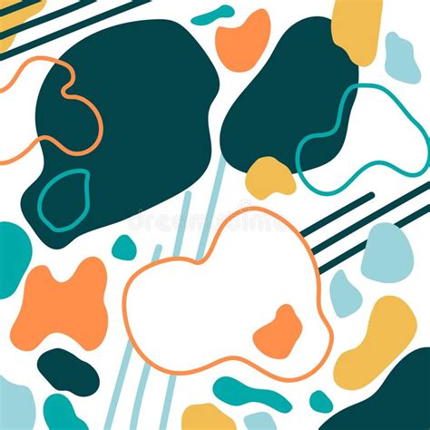 Abstract Geometric Collage Stock Vector Illustration Of Abstract