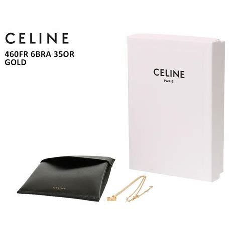セリーヌ／celine トリオンフ シャドゥ ネックレス”24kゴールドコーティング・ニッケルフリーネックレスゴールド 460fr