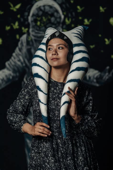 Ahsoka Tano Headpiece Montrals Ahsoka Tano From The Etsy