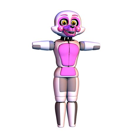 Stylised Funtime Foxy V3 Wip 1 By Bantranic On Deviantart
