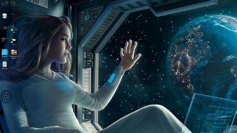Space Girl Wallpapers Wallpaper Cave