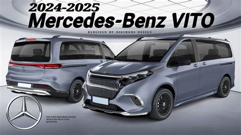 Mercedes Benz Vito Tourer 2024 2025 Redesign Digimods Design Youtube