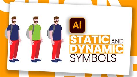 Static And Dynamic Symbols Adobe Illustrator Advance Class Youtube