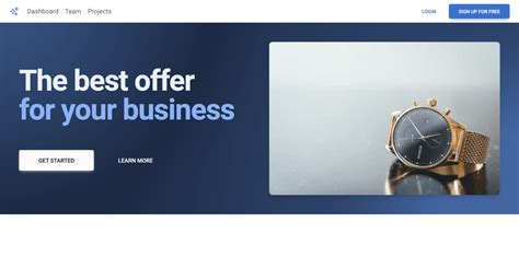 12 free hero sections templates for tailwind css