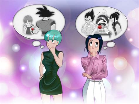 Bulma And Chi Chi By Ddragonball On Deviantart