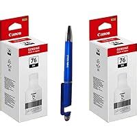 Canon 76 B C Y M Ink Bottles Pixma GX6070 GX7070 Printer With ITGLOBAL