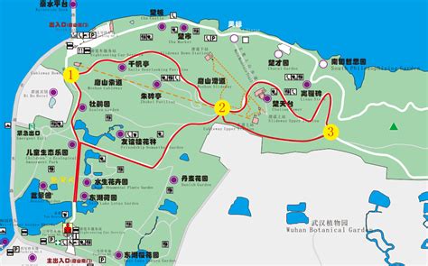 武汉东湖磨山景区地图武汉东湖磨山风景区武汉东湖听涛景区第5页大山谷图库