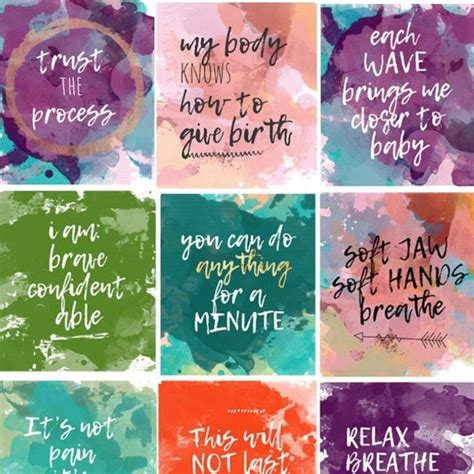 The Best 21 Printable Birth Affirmation Cards Wild Simple Joy