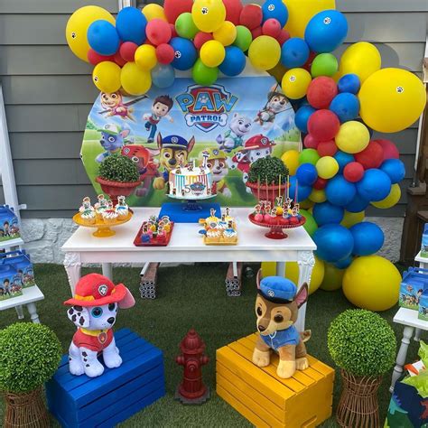 65 Ideas para una Fiesta de Cumpleaños de la Patrulla Canina Ideas