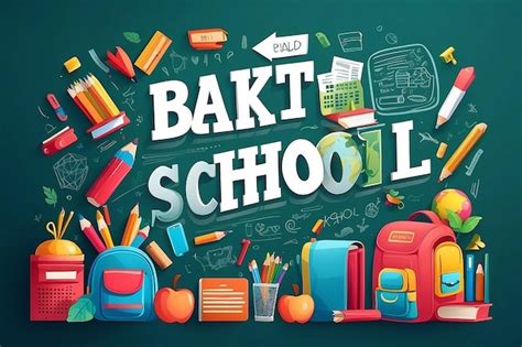 Premium Photo Back To School Classmates Vector Design Back To School Text And Campus Premium Photo Back To School Classmates Vector Design Back To School Text And Campus