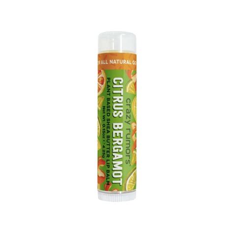 Crazy Rumors Lip Balm With Shea Butter Citrus Bergamot Hello Charlie