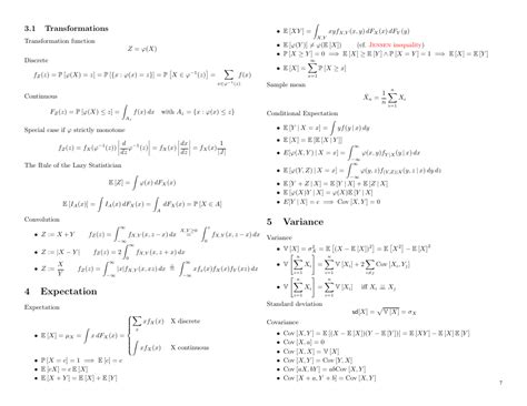 Probability And Statistics Cheat Sheet Matthias Vallentin Download
