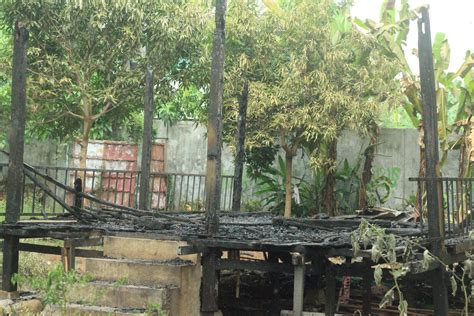 Rumah Kebun Pendidikan Biologi Hangus Dilahap Si Jago Merah Washilah