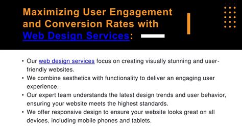 ppt the role of website design in maximizing user engagement and