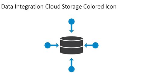 Data Integration Cloud Storage Colored Icon In Powerpoint Pptx Png And