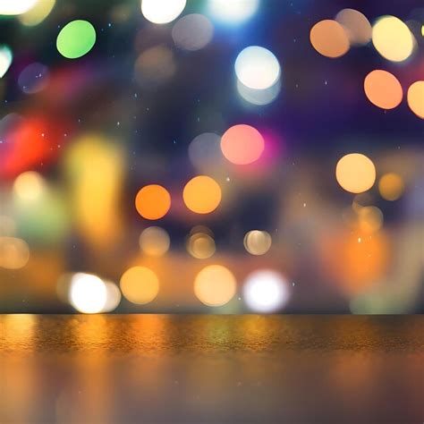 Premium Photo Bokeh Of Light In Night