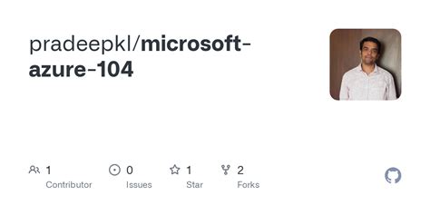 Github Pradeepklmicrosoft Azure 104