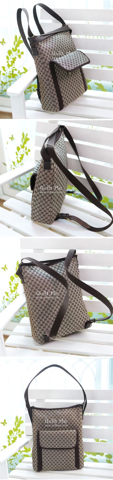 [명품 Gc 투웨이백 숄더백and백팩 ] 가방 숄더백 패턴