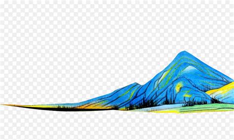 手绘山png图片素材下载图片编号10648238 Png素材网