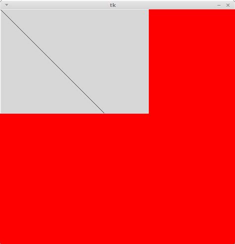 Windows Cant See Half Of Line In Tkinter Python Stack Overflow