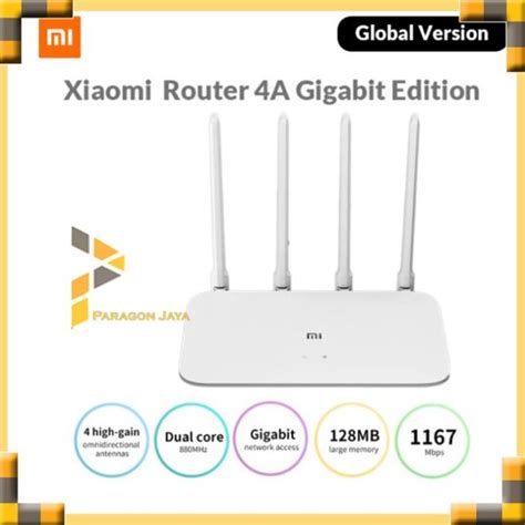 Jual Xiaomi Mi Wifi Router 4A Giga Version - Xiaomi Router Gigabit ...